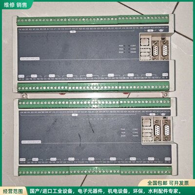 可维修FX3U-60MT PLC主机+52DI/28DO/4AI/