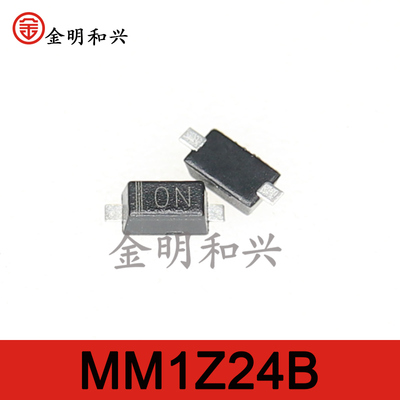 丝印0N/ON贴片三极管MM1Z24B