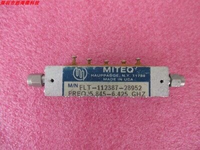 MITEQ5.845-6.425GHz带通滤波器
