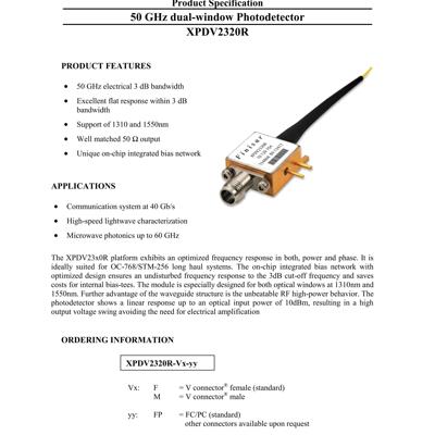 FINISARXPDV2320R光电探测器