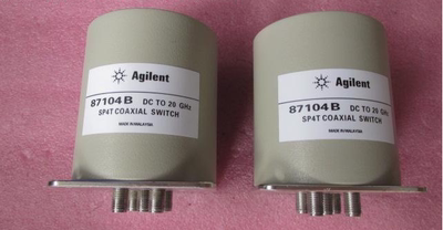87104B Agilent DC-20GHz 24V SMA 射频 单刀四掷 同轴开关
