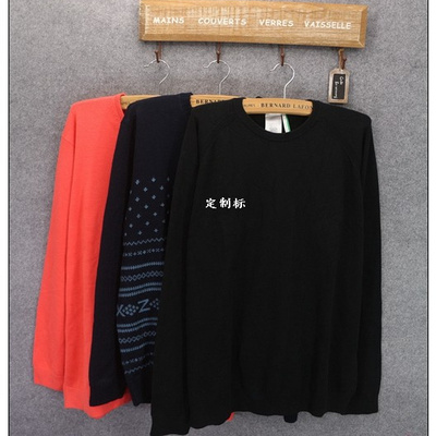 杠货   男装针织套头休闲舒适保暖毛衣   #22039