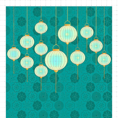 gykp6725跨境东南亚越南卡片贺卡折卡迷你折卡小卡片空白留言卡