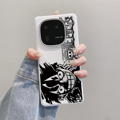 动漫海贼王适用IQOO13手机壳iqoo12pro半包硬式Z10TurboPro加酷系z9turbo+爱酷11小众风不顶膜neo10男生neo9