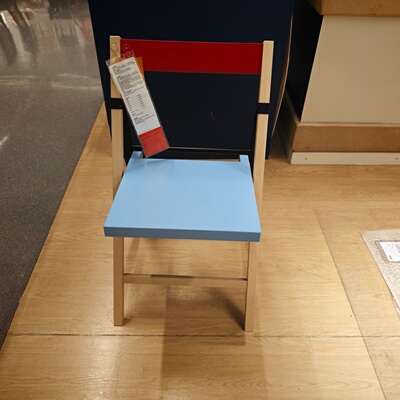 宜家折叠椅桦木实心餐椅