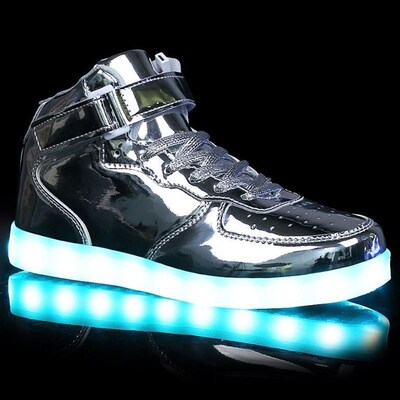 Boys Girls LED Light up  Sneakers Wings Kids Shoes