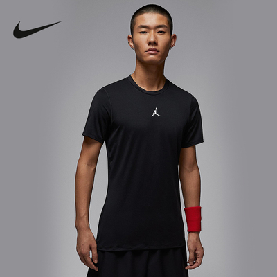 Nike耐克官方运动2025秋男短袖针织衫 HV4100-010