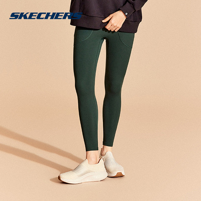 SKECHERS斯凯奇2024冬女九分裤 P424W197-0546