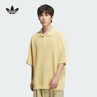 adidas阿迪达斯官方运动2025秋男短袖POLO KE5814