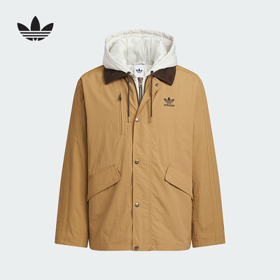adidas阿迪达斯官方运动2025冬男短棉服 KW1241