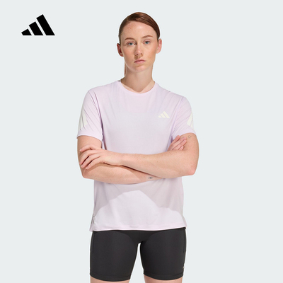 adidas阿迪达斯官方运动2026夏女短袖T恤 KS5048