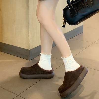 毛毛拖鞋女外穿冬季毛毛鞋