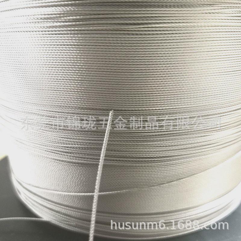 现货供应结构1*19不锈钢丝绳0.8-5.0mm3161*19-2.5mm直径