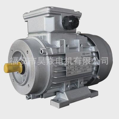 ms802-4三相铝壳异步电机0.75kwb3电动机卧式全铜机芯厂家直供