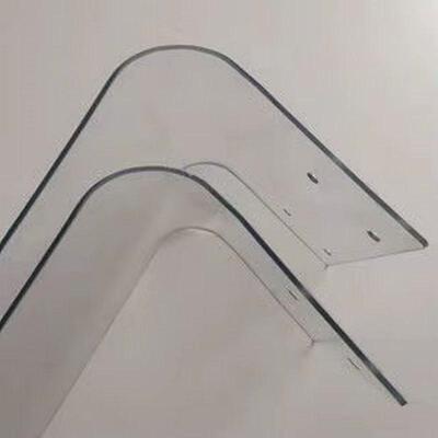 透明pc板热加工形加工耐力板塑料热弯弯成pc板弧形半圆厂家供应