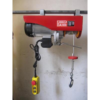 钢丝绳小型电动葫芦pa1000带跑车厂家质保直供一年