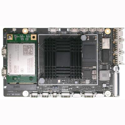 rk3399终端设备六核智能工控设备多组串网口自助方案人脸识别主板