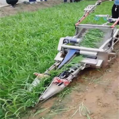 韭菜收割机手扶式用走割韭菜机大棚自割韭菜机一矿