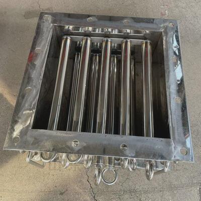 抽屉式除铁器抽拉式磁力棒除铁器磁力架磁性过滤cbx磁力棒除铁器