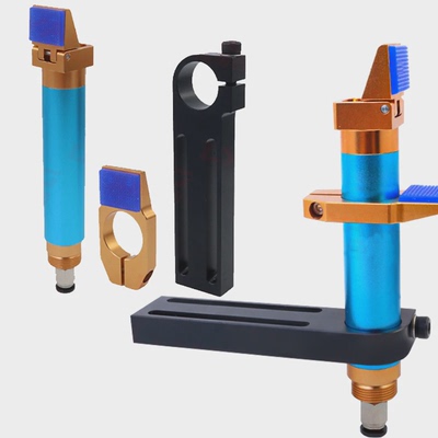 机械手工业气动管道复合夹具DOFR2095可调式气动拔指90度治具配件