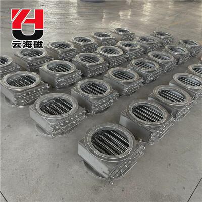 CBX管道自卸式磁选器永磁浆料除铁器304不锈钢除铁器液体除铁器