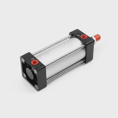 型客亚德sc标准气缸铝合金活塞sc100*10075气缸加厚端盖非标行程