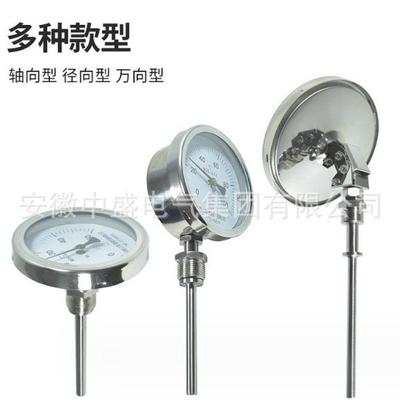 WSS-501轴向型双金属温度计