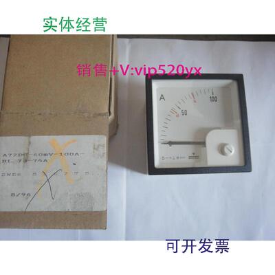 现货供应电流表AMPEREMETER1PCSGECALSTHOM0-100A