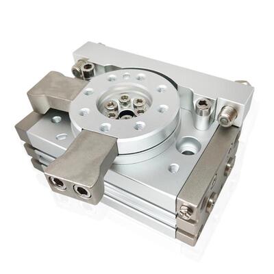 摆动旋转气动hrq气缸90度180度msqb-237a10a20a30a50a油压缓smc型