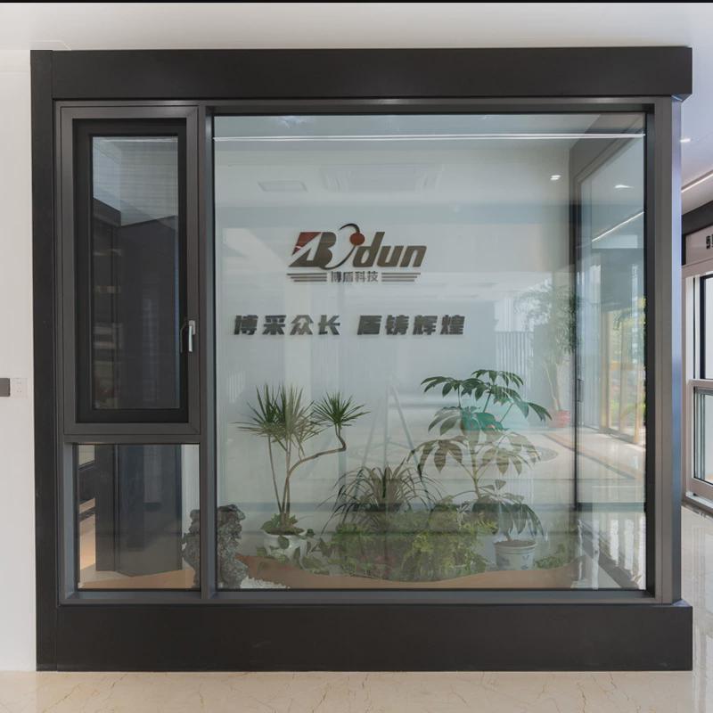 博盾阳光房铝合金户外庭院凉亭新中式推拉门户外别墅亭子定制