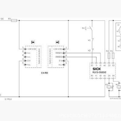 热销西克sickc4c-sc04010a100001112990安全光幕c4-rd