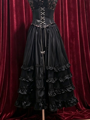 日常白百搭lolita仿中古sk半裙