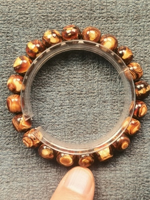 海柳手串:1.0圆珠，编号C997。