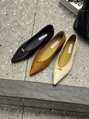 2026新款真皮女鞋尖头低跟浅口单鞋女百搭轻便时尚女单鞋5975