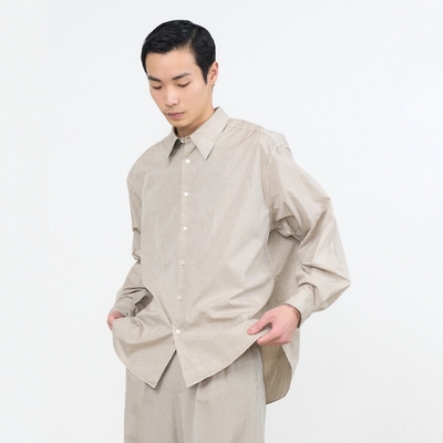 YOKEGraphpaper苏文棉蜡染衬衫