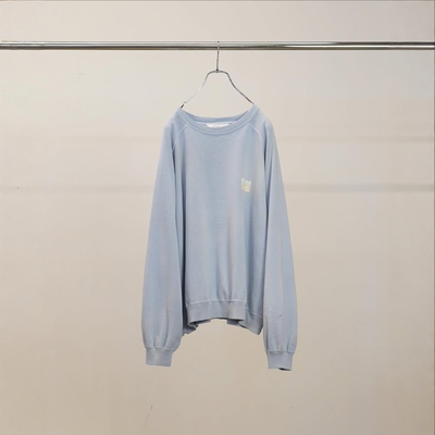 ANCELLM轻量染色宽松圆领卫衣