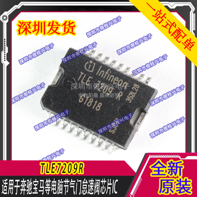 TLE7209-2R TLE7209R 适用于奔驰宝马等电脑节气门怠速阀芯片IC