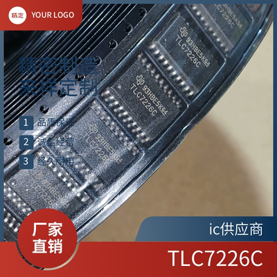 TLC7226CDWR IDWR TLC7226C I TLC7226 数模转换器芯片 SOP20全新