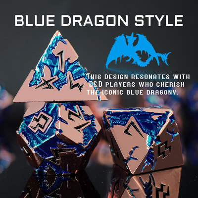 DND跑团骰子金属TRPG桌游