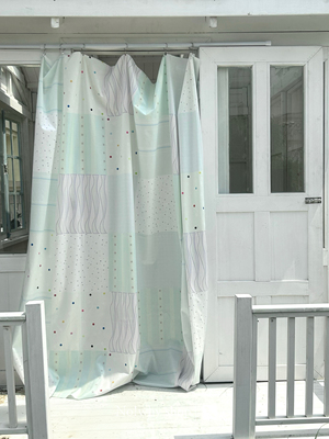 No!whyshop原创柔软格纹挂布