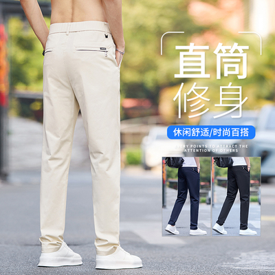 春夏韩版休闲裤男基础大众时尚