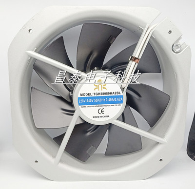 全新鼎牌28080 28CM TGH28080HA1BL/HA2BL 110V 220V排气散热风机