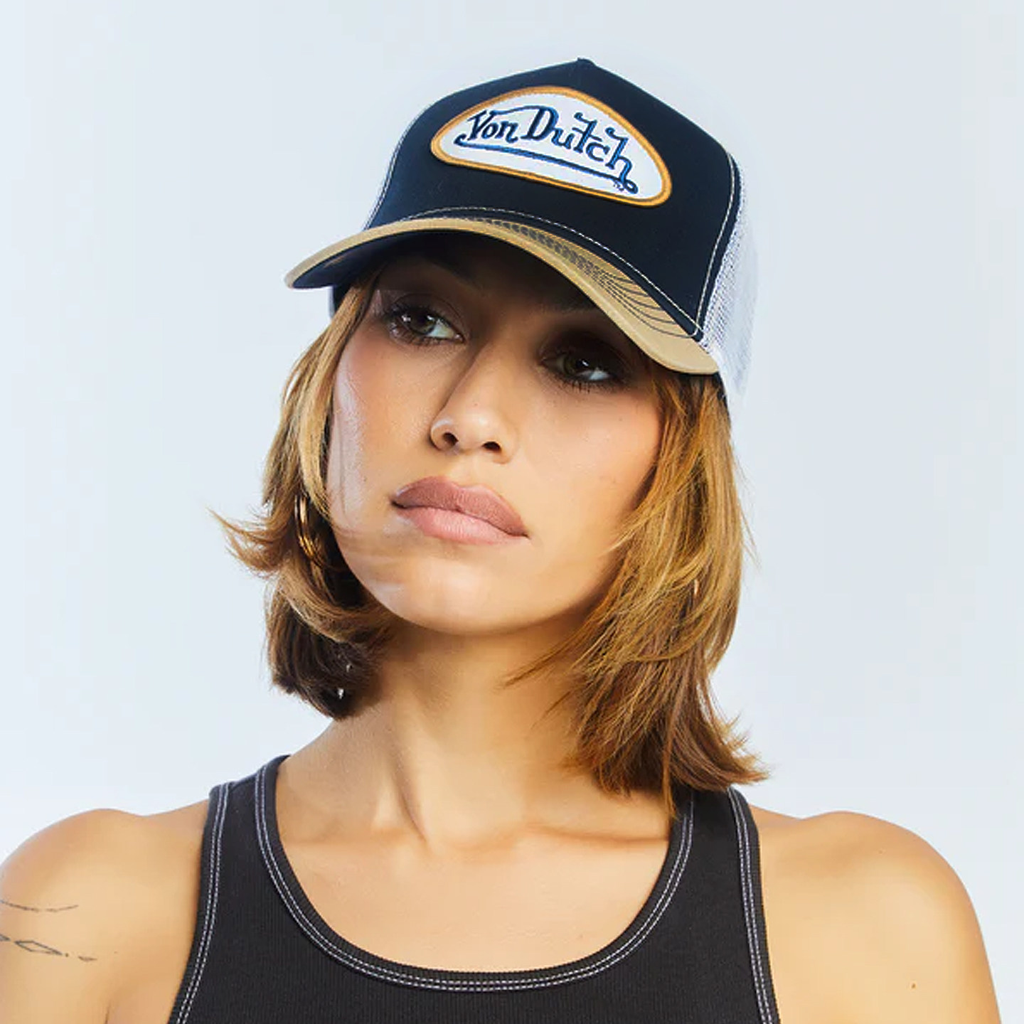 【代购】市井店 Von Dutch 美版潮牌嘻哈街舞滑板Staple棒球帽
