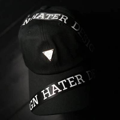 Hater街头潮流男女弯檐棒球帽
