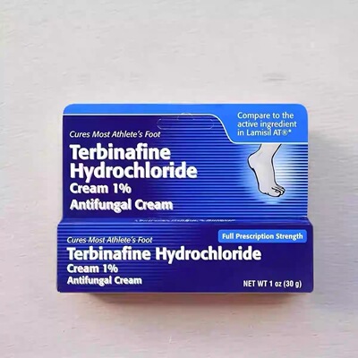 现货发Terbinafine Hydrochloride AntiFungal Cream 1% (1 oz.)