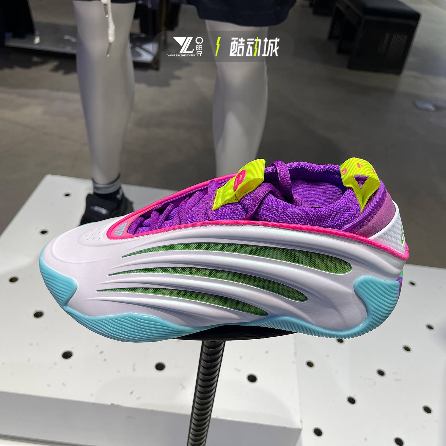 Adidas阿迪达斯HARDEN哈登9代男子缓震运动场上实战篮球鞋JQ4003