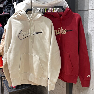耐克女子加绒保暖运动卫衣