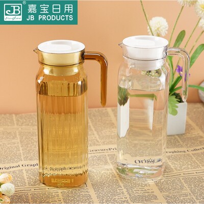 嘉宝PC凉水壶竖条壶果汁壶饮