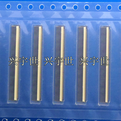 AYF534865T 48pin+2,0.5mm间距单排FPC翻盖连接器 原装现货供应