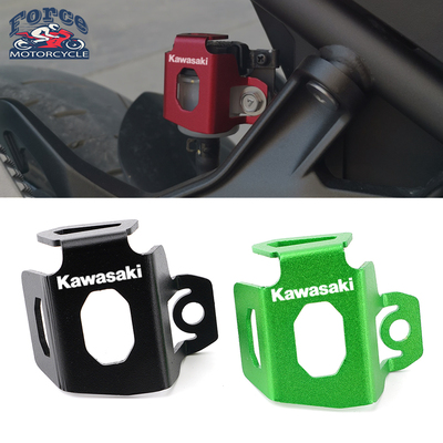 川崎改装铝合金后刹车油壶